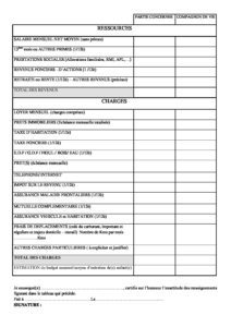 Attestation de ressources et de charges | Laëtitia BARDIN-ROUSSEL ...